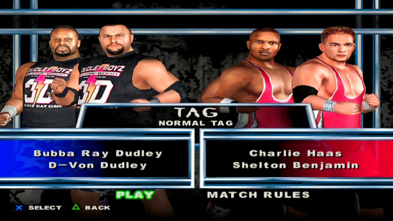 wwe smackdown! here comes the pain | dudley boyz vs charlie haas ...
