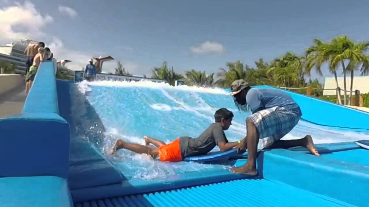FlowRider Grand Turk - YouTube