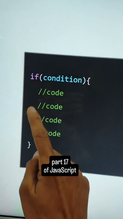 If Else in JavaScript | #javascript series part 17 | Weebookie - YouTube