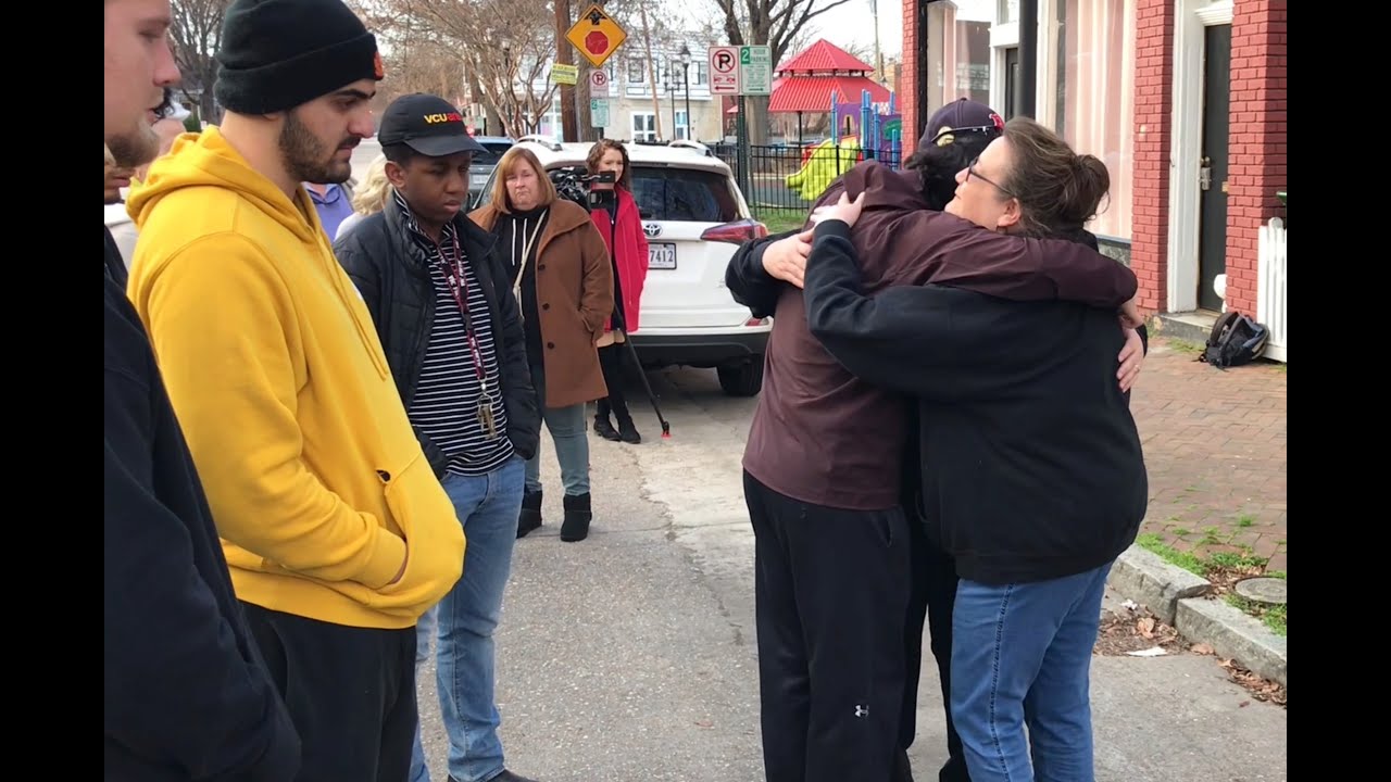 Parents of Adam Oakes and friends gather 1 year after his death - YouTube