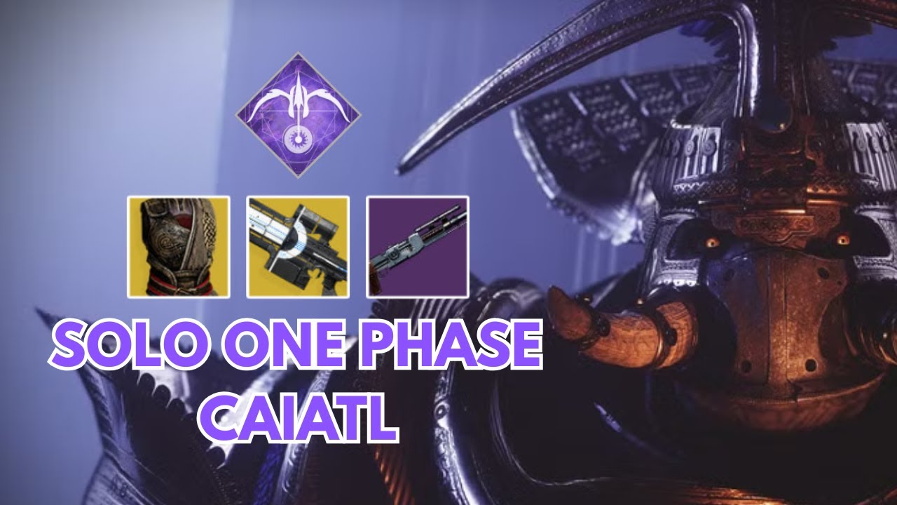 Caiatl 1 Phase Kill - Void Hunter (Renegades) - YouTube