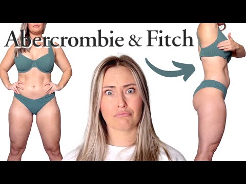Abercrombie & Fitch Bademoden-Anprobe-Review / Damen-Bikini-Haul von Curve Love
