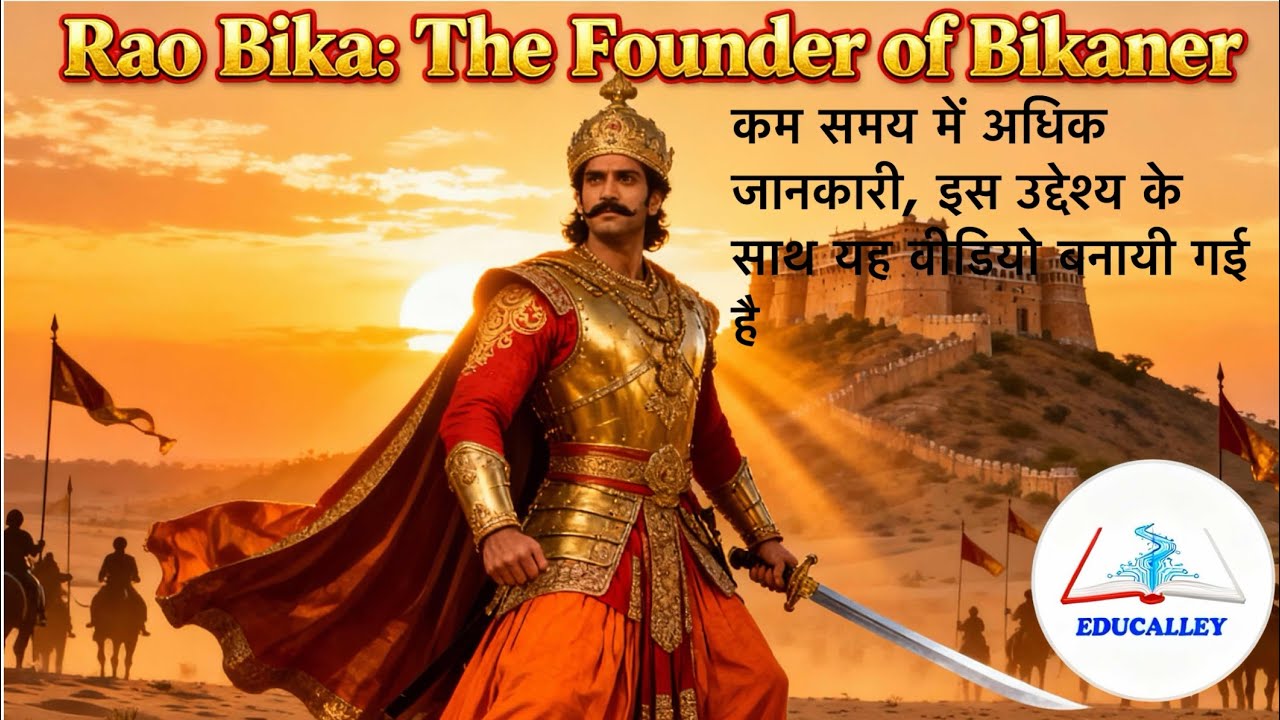 King Rao Bika - The Founder of Bikaner #2025 #history #rajasthan # ...