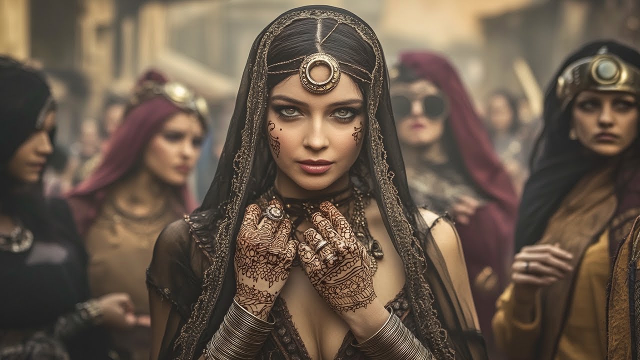 Emotional Steampunk Middle East Cinematic AI Trailer in Progressive ...