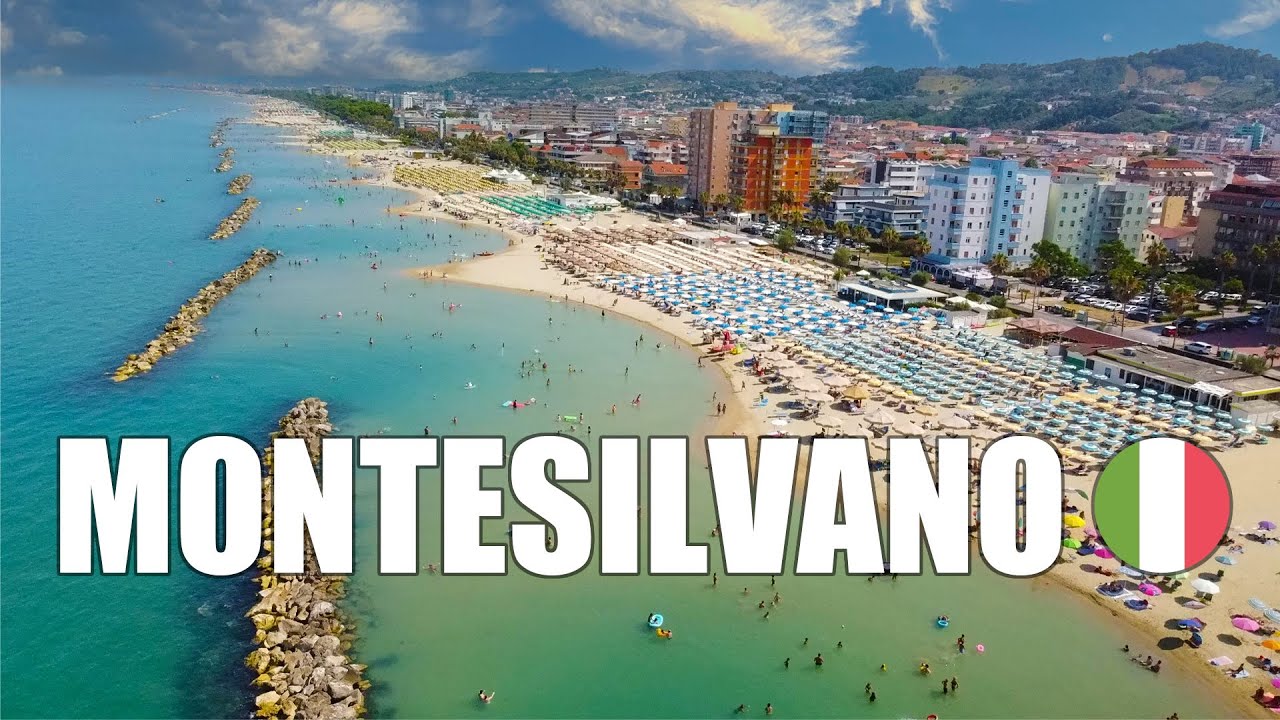 ITÁLIA | MONTESILVANO NA REGIÃO ABRUZZO | PASSEIO COM DRONE - YouTube