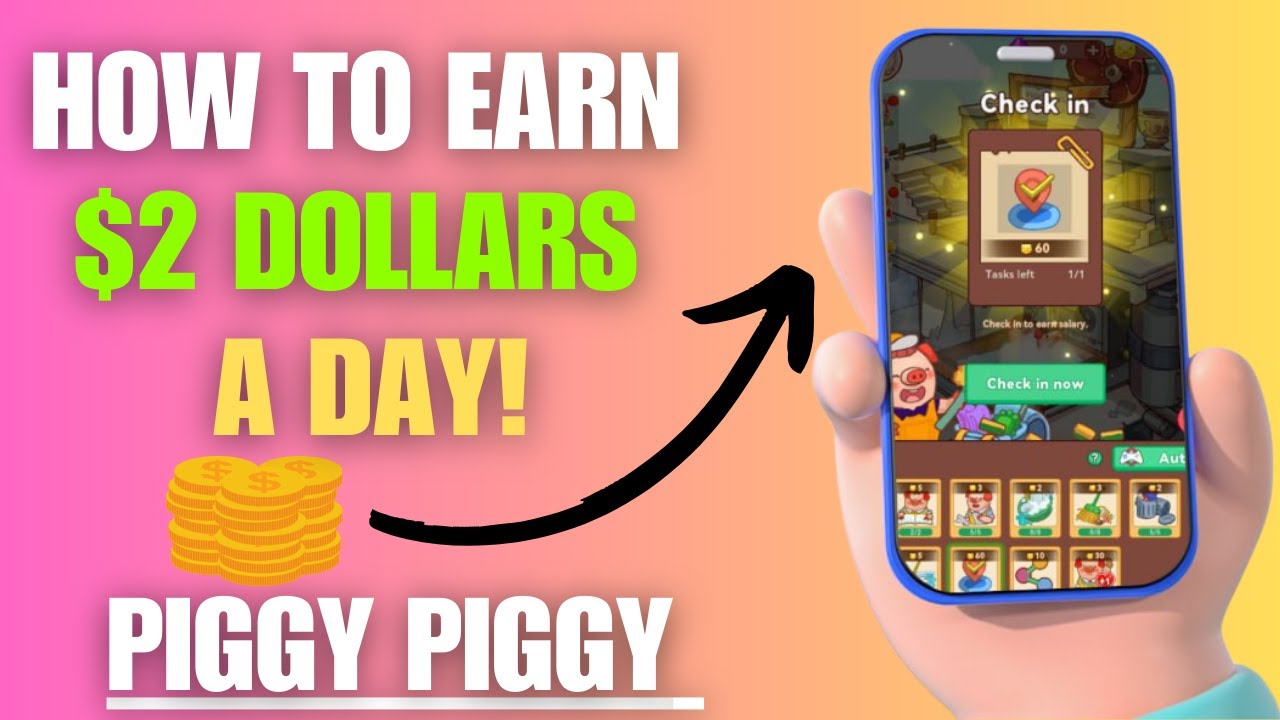 🚀 Piggy Piggy: EARN $2/Day - NEW Telegram Mining BOT 🚀 - YouTube
