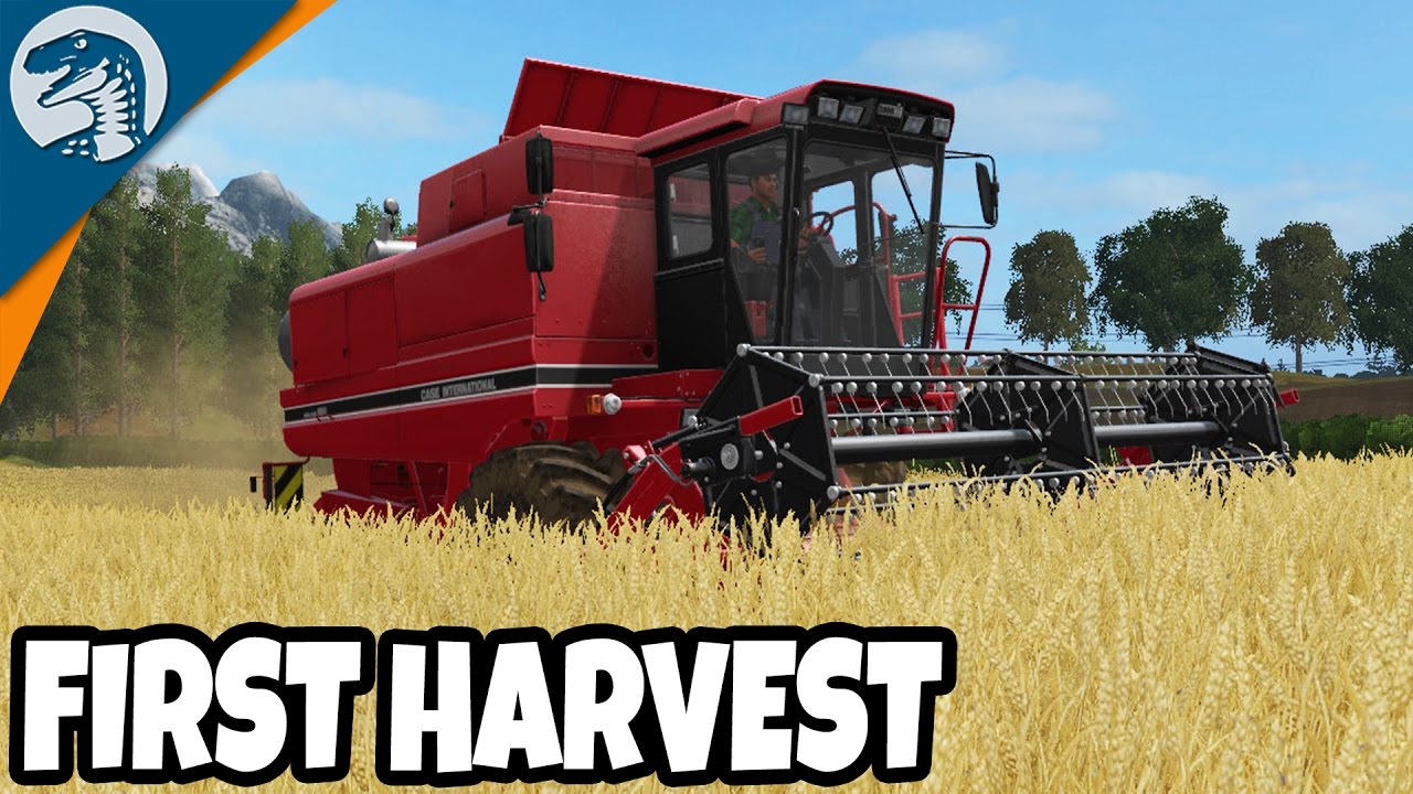 HARVESTER IN USE | Rappack Farms #2 | Farming Simulator 17 Multiplayer ...