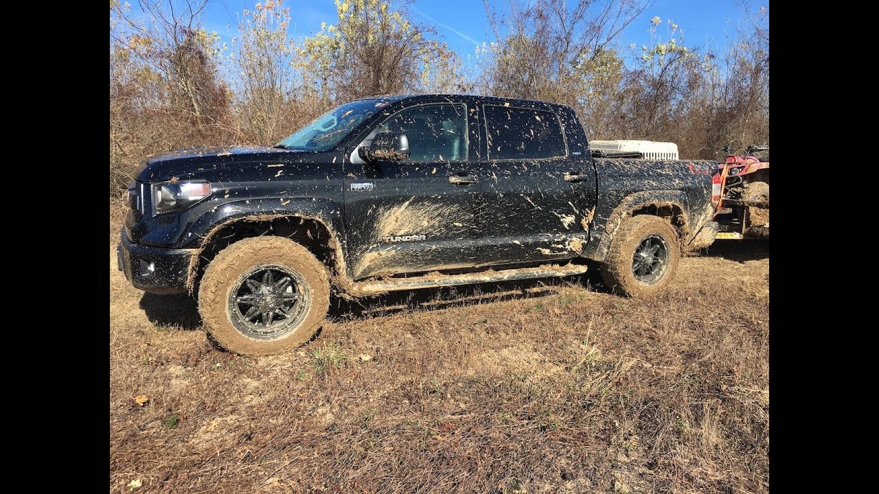 Brand new Cooper STT Pro mudding! Closest the Tundra's ever been to ...