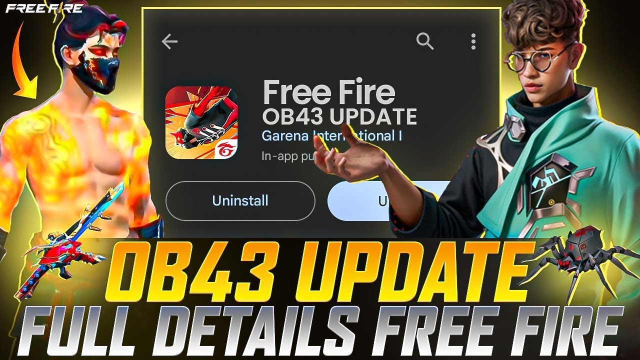 New Free Fire is Here 😍 *must watch* New Update OB43 - Garena Free Fire ...