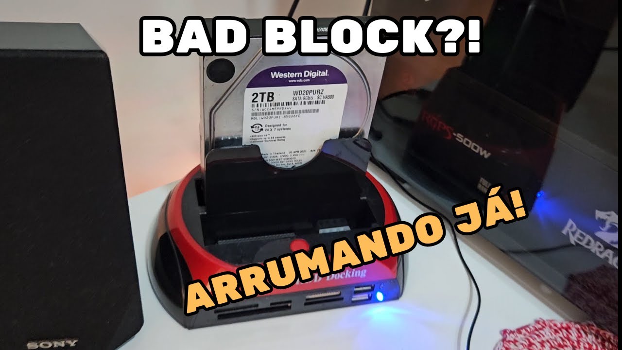 Bad Block no HD? Veja Como Resolver Agora! - YouTube