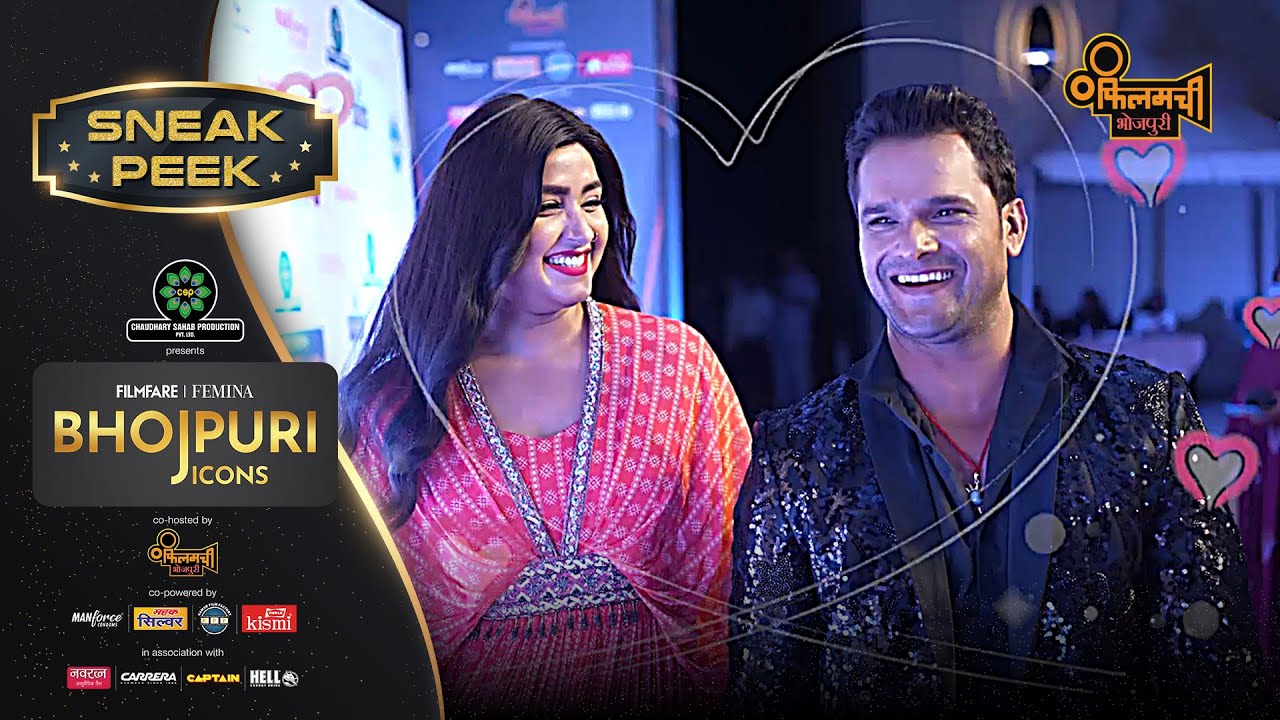 Khesari Lal, Kajal Raghwani |Filmfare Femina Bhojpuri Icons Co-Hosted ...