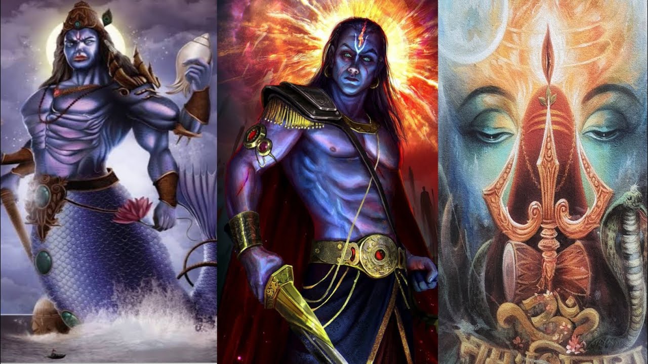 Vishnu vs Kali Purush ||Sanatangyan #kalki #kali #sanatandharma #vishnu ...