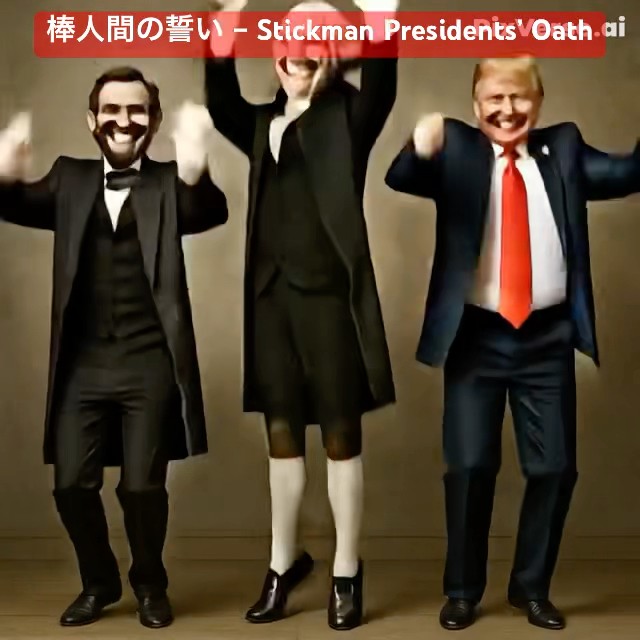 棒人間の誓い – Stickman Presidents’ Oath - YouTube