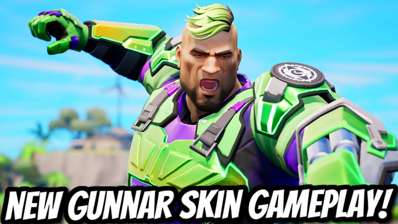 *NEW* GUNNAR SKIN + CYCLO CURL EMOTE GAMEPLAY! - Fortnite Battle Royale ...