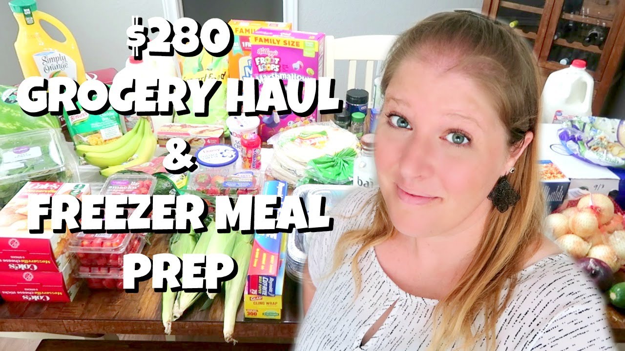 WALMART WEEKLY GROCERY HAUL FOR A FAMILY OF 7 - YouTube