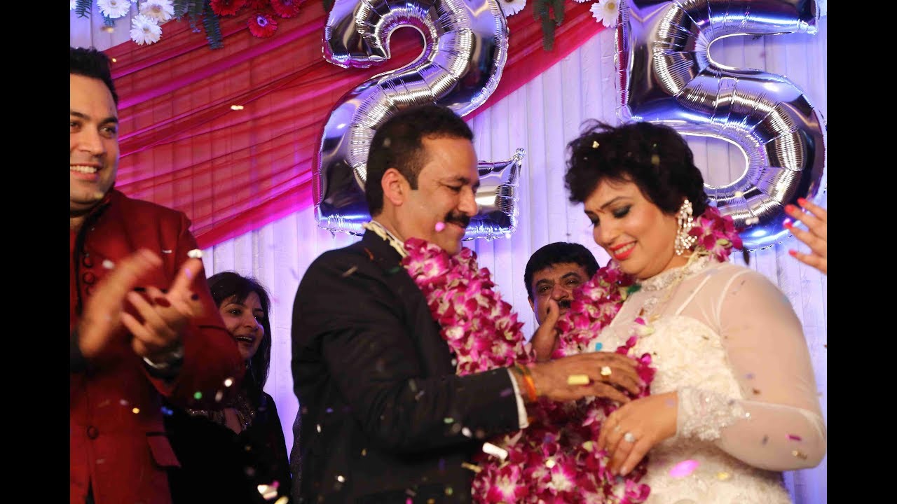 Rajesh & Sunita Sachdeva | 25th Wedding Anniversary | Grand Celebration ...