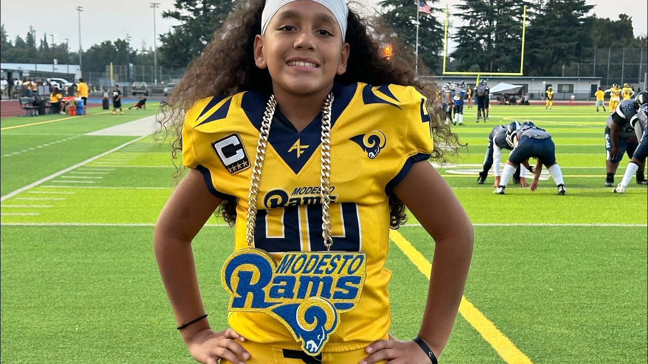 Modesto Rams vs Merced JR Knights JV (AUNDRE’S highlights #44) - YouTube