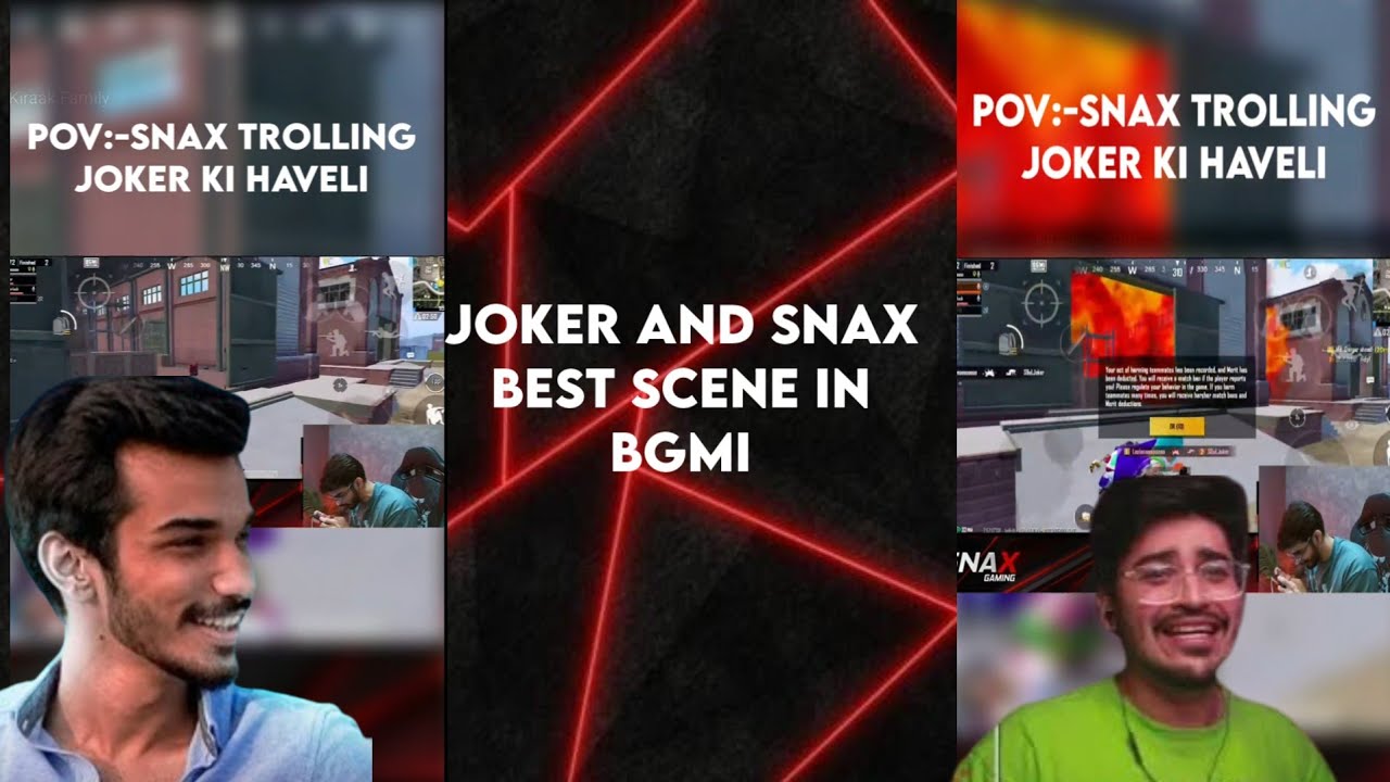 Snax Troll Joker Ki Haveli😂Snax And Joker Best Clips🤙Joker Trolling ...
