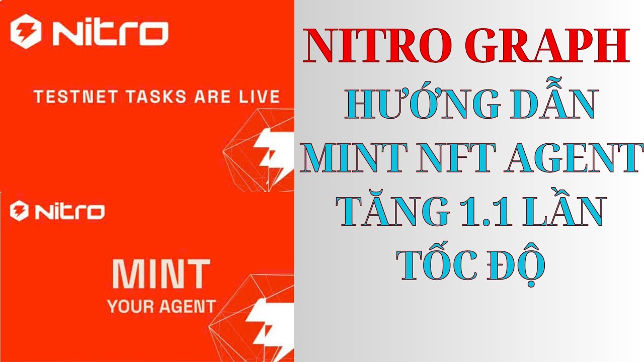 NITRO GRAPH ! HƯỚNG DẪN MINT NFT AGENT TĂNG TỐC ĐỘ KHAI THÁC - YouTube
