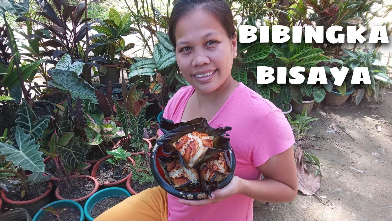 Bibingka bisaya no oven the whole process perfect for snack—maria nina ...