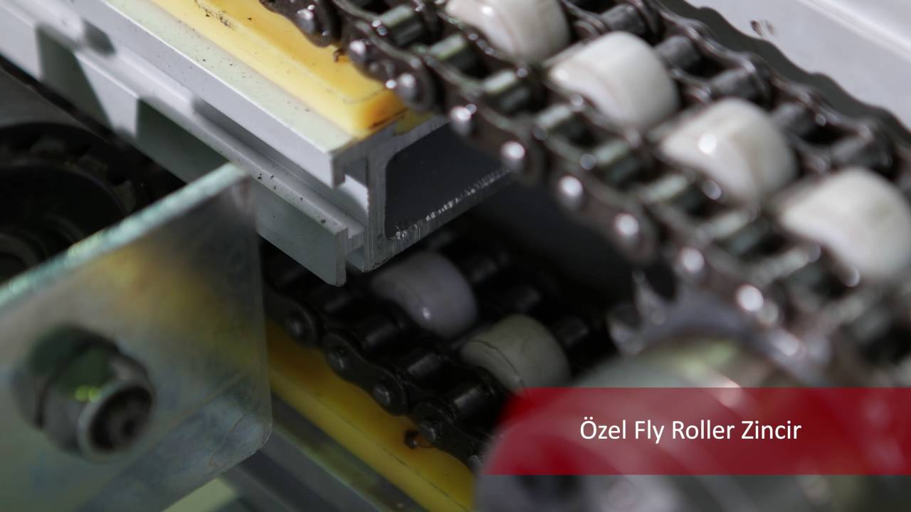 O Tipi Paletli Fly-Roller Konveyör - YouTube
