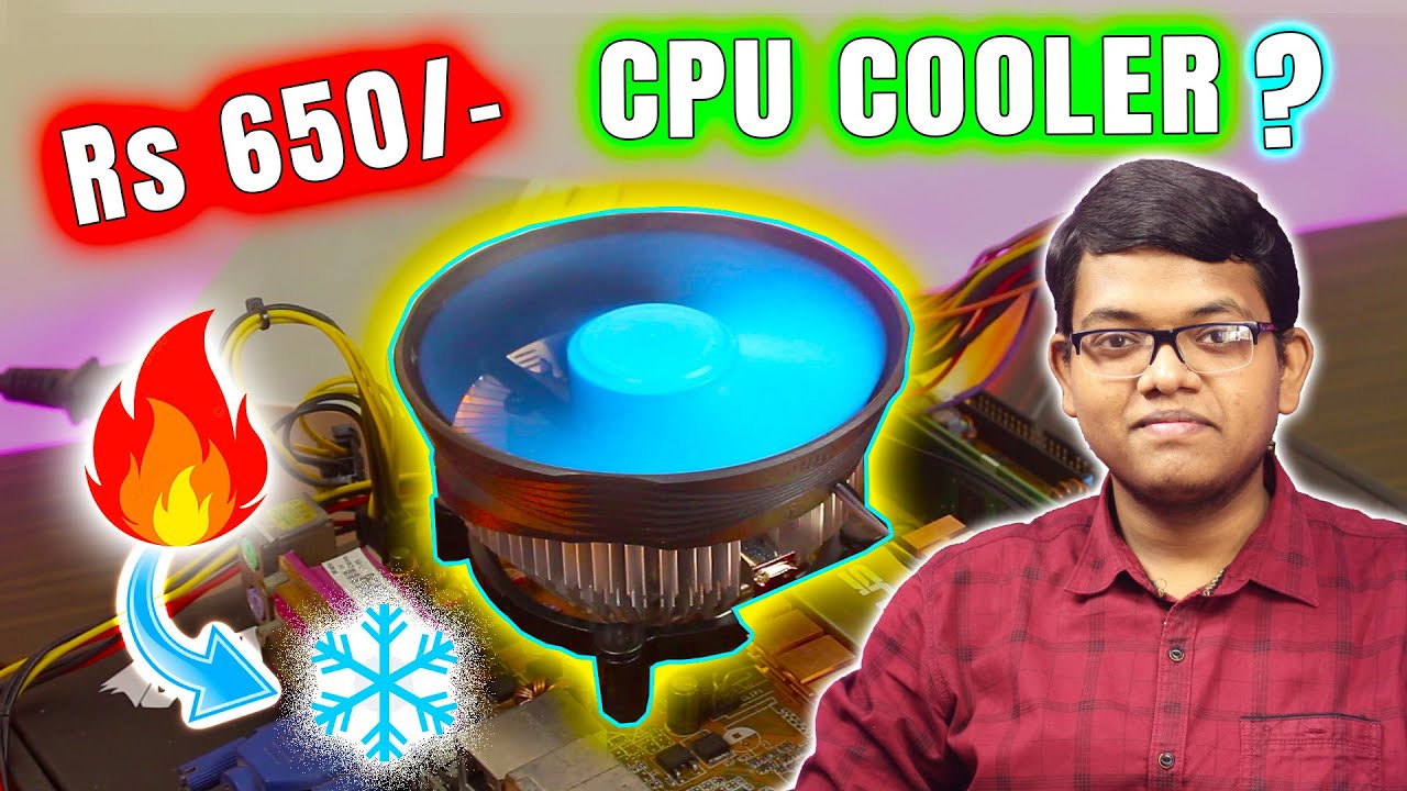 Rs 650/- CPU Cooler! Deep Cool Gamma Archer : How Much Can it Cool? - YouTube