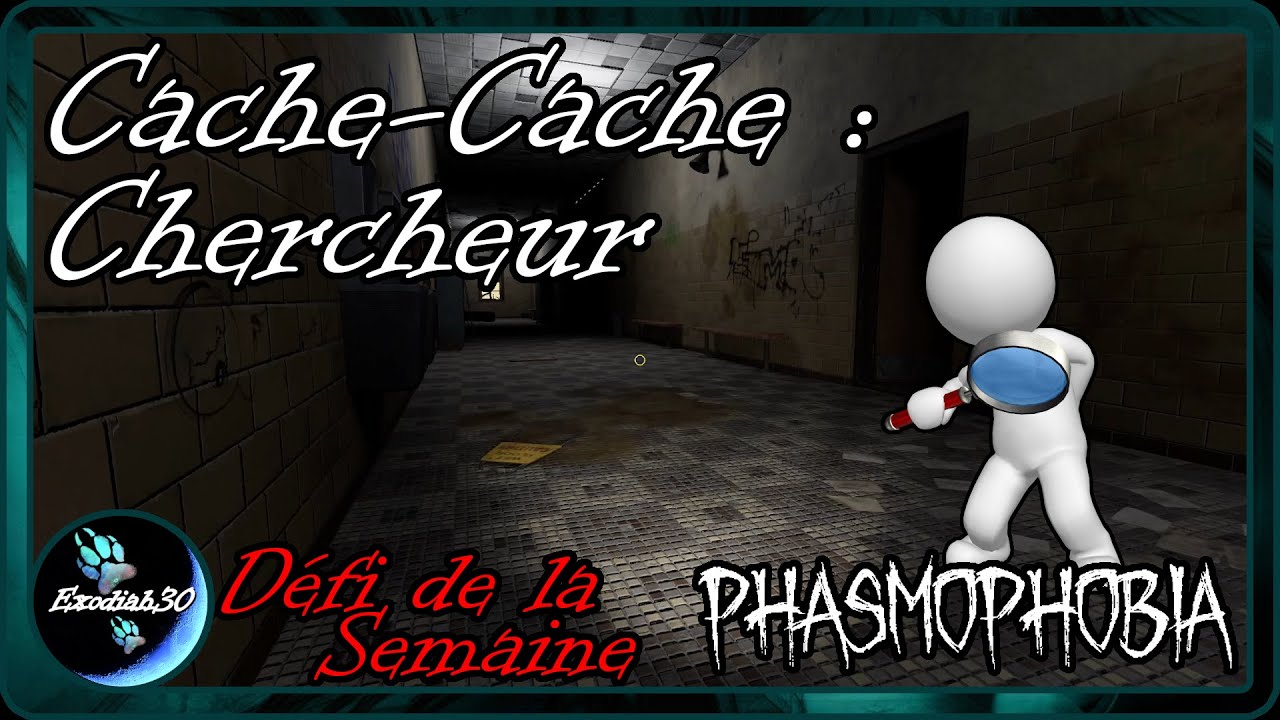 Un DÉFI pour les plus PATIENTS | Cache-Cache : Chercheur | Phasmophobia ...