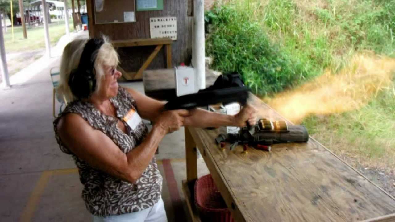 Shotgun Grandma - YouTube