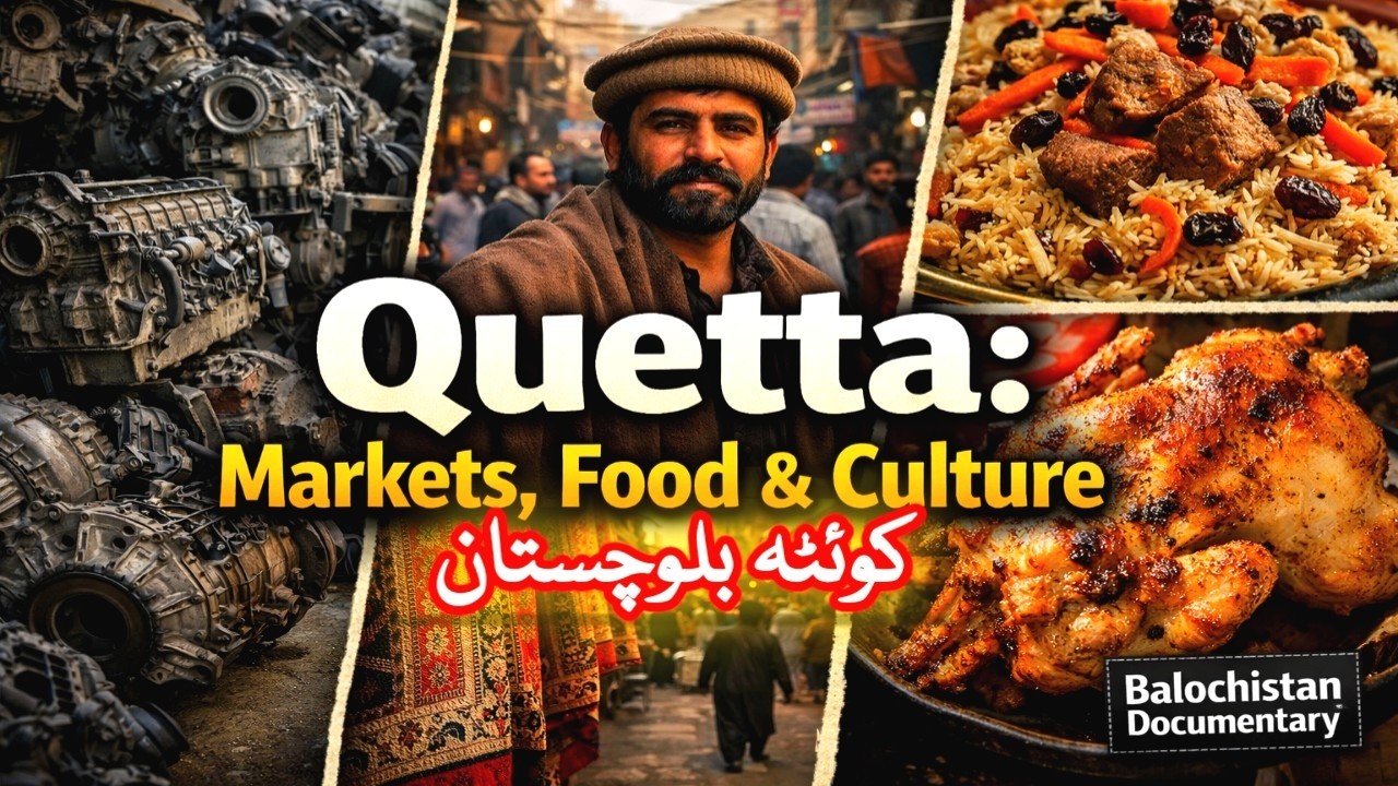 Quetta Markets Explained | Afghan Auto Parts, Iranian Carpets & Famous ...