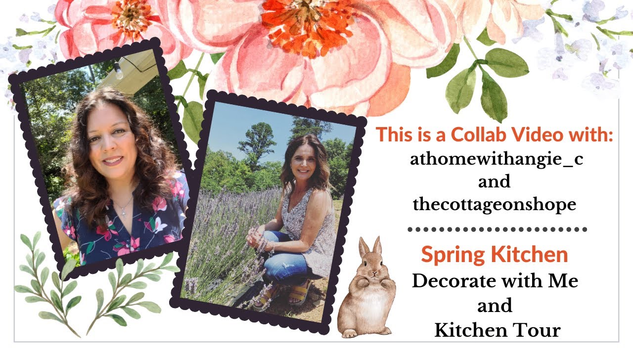 Spring decorate with me Collab with @cedarcreekcottage - YouTube