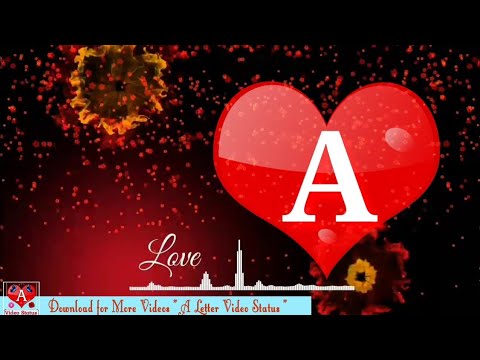 A alphabet name status | a name Whatsapp status video | a litter status video