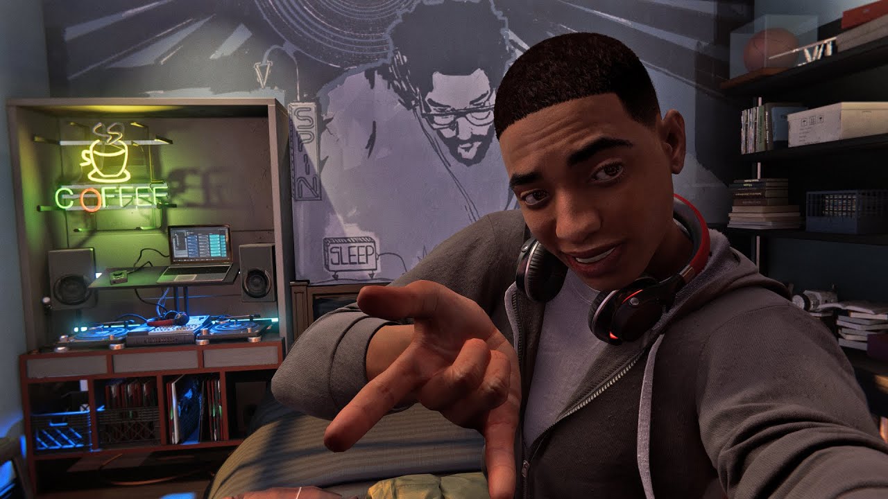 Spider-Man Miles Morales - Miles' Room Changes as Story Progresses ...