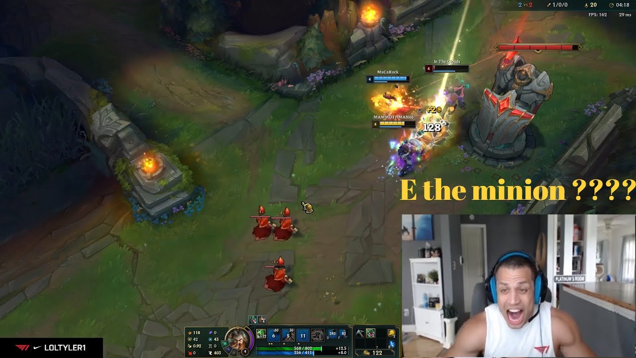 tyler1 screaming after what he did - YouTube