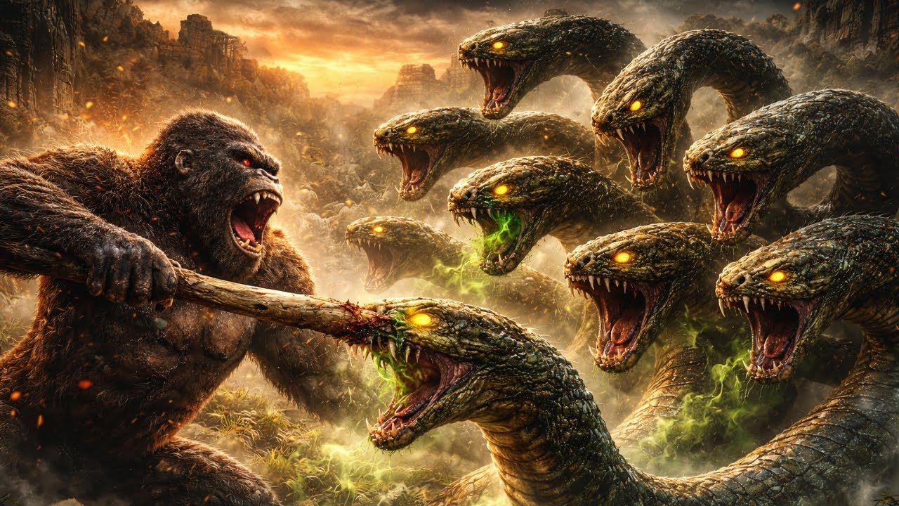 KONG vs VEXOR :Venom From the Chasm — Final Battle at the Ancient ...
