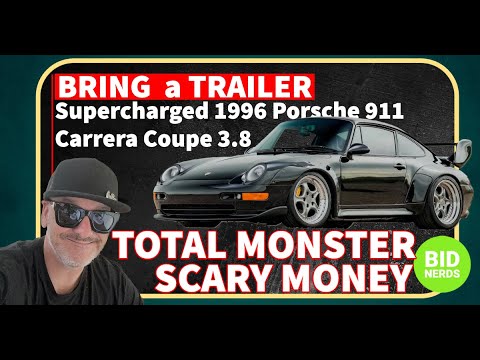 Monster Supercharged 1996 Porsche 993 3.8L GT2 Clone on BaT - Will it ...