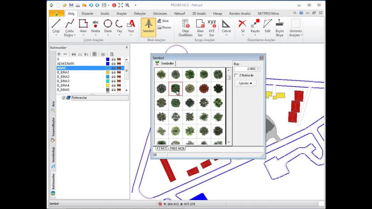 3D Verilerin Oluşturulması (Sembollerin Oluşturulması) | NETCAD - YouTube