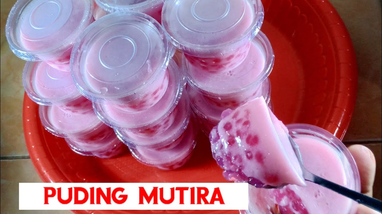 resep puding mutiara cup@dapurbundahammud9143 - YouTube