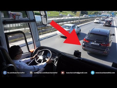 Otobüs İle Tampon Tampona Otogar ! Temsa Maraton