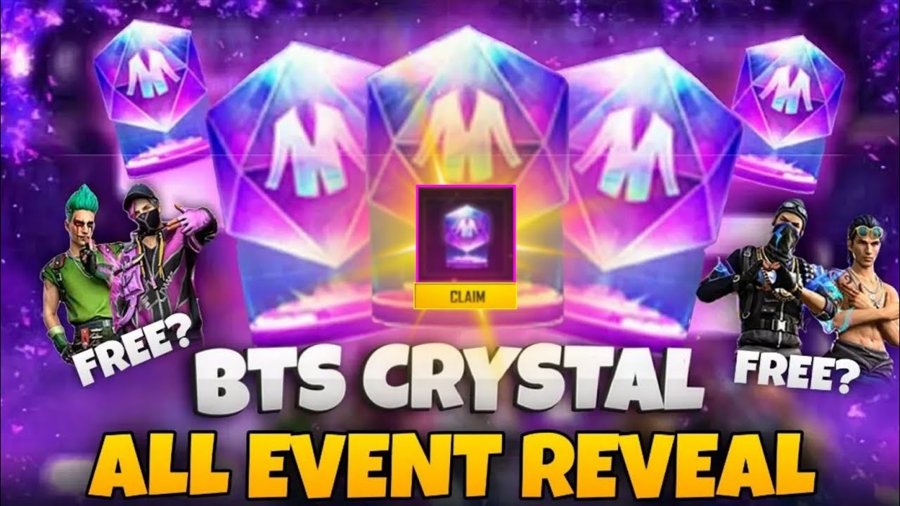 HOW TO GET CRYSTAL TOKEN FREE FIRE | CRYSTAL TOKEN KAB MILE GA | BTS ...