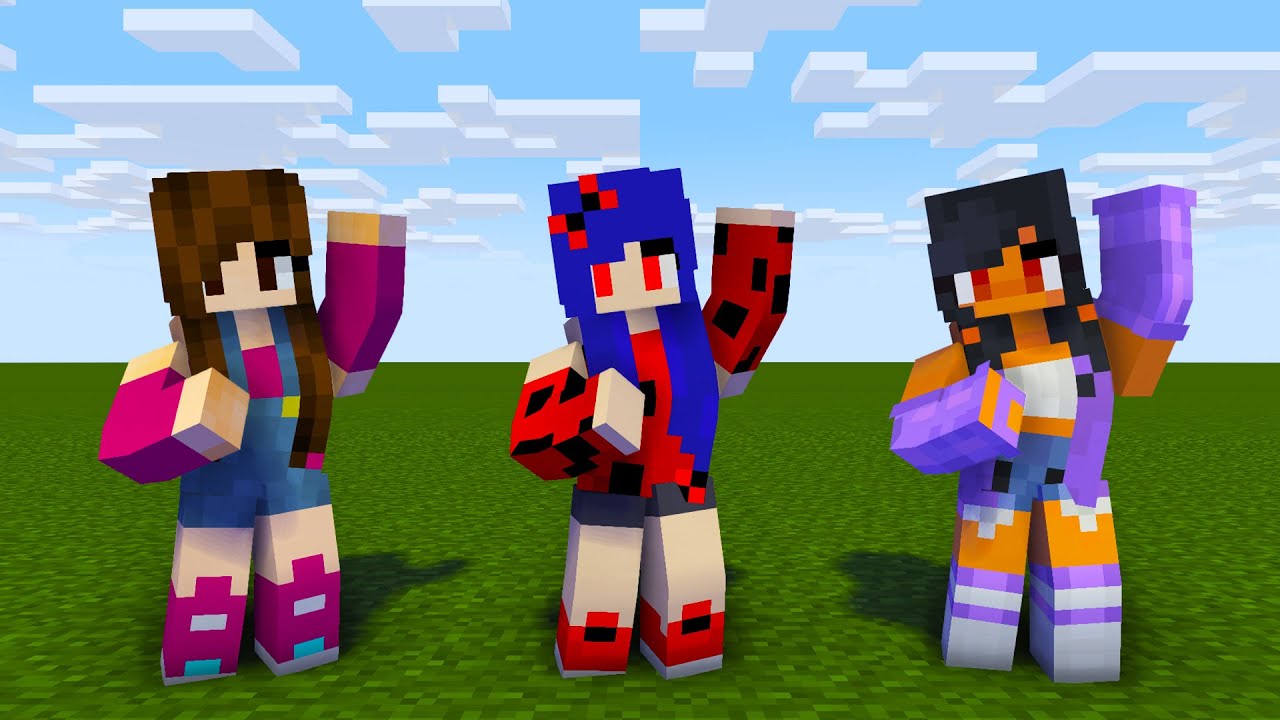MONSTER SCHOOL | K/DA - POP STARS LADYBUG, APHMAU, JULIA | MINECRAFT ...