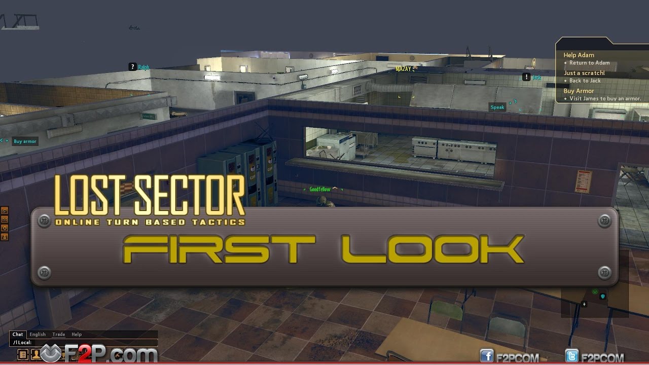 First Look at Lost Sector Online - YouTube