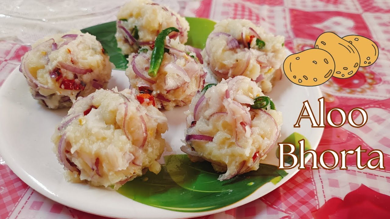 Bengali style Aloo ka bharta | Alu Bhorta Recipe | spicy mashed potato ...