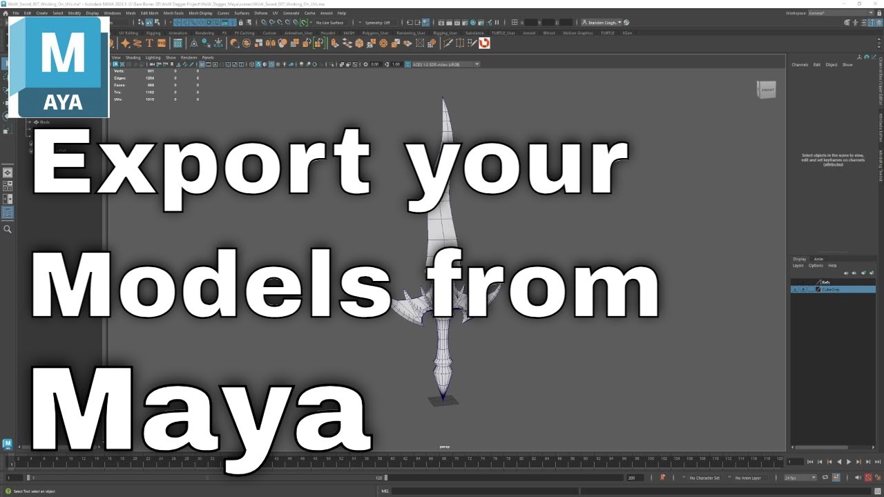 How To Export An FBX From Maya For Substance Painter YouTube how-to-export-an-fbx-from-maya-for-substance-painter-youtube