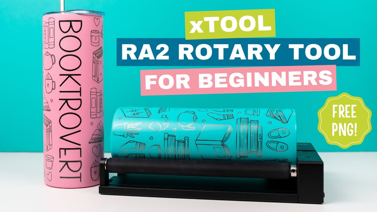 Using the xTool RA2 Rotary Attachment for Beginners - YouTube