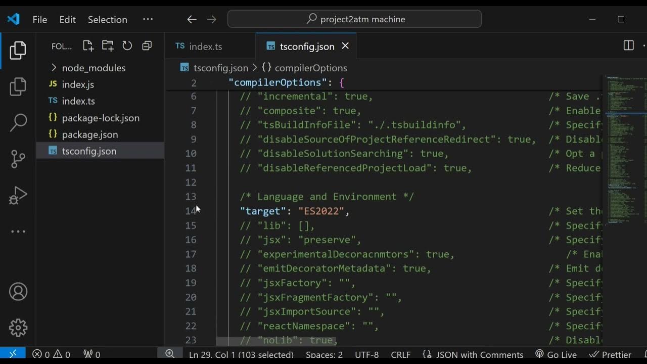 node project 2 ATM Machine - YouTube