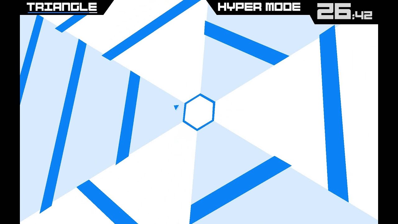 Super Hexagon - Hyper Hexagoner personal best - YouTube