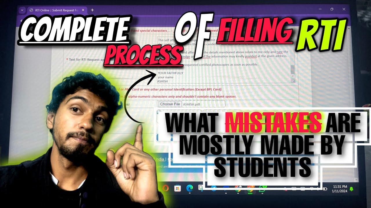 How I got my RtI within 7 days ll what mistakes you should avoid to ...