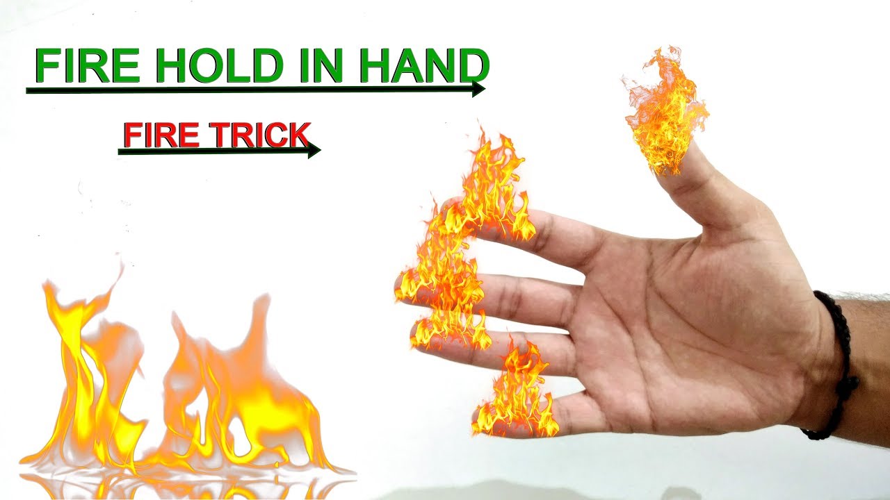 FIRE EXPERIMENTS-HOW TO HOLD FIRE WITHOUT BURNING YOURSELF - YouTube