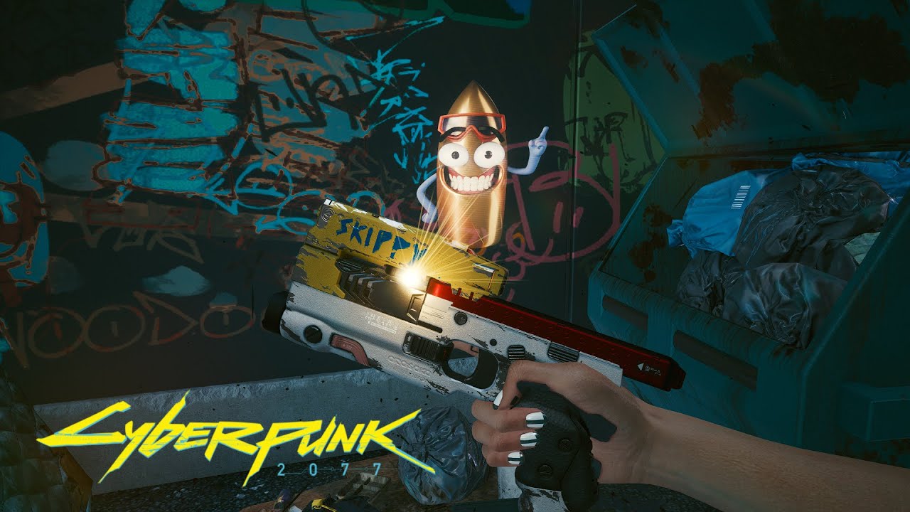 CYBERPUNK 2077 / SKIPPY THE TALKING GUN / PS5 GAMEPLAY / 4K HDR 60FPS ...