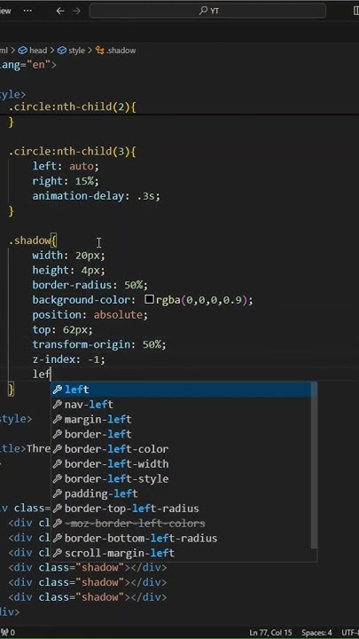 Stunning Three Dot Loader Animation With Html And Css Coding Cssloader Html5 Css Frontend